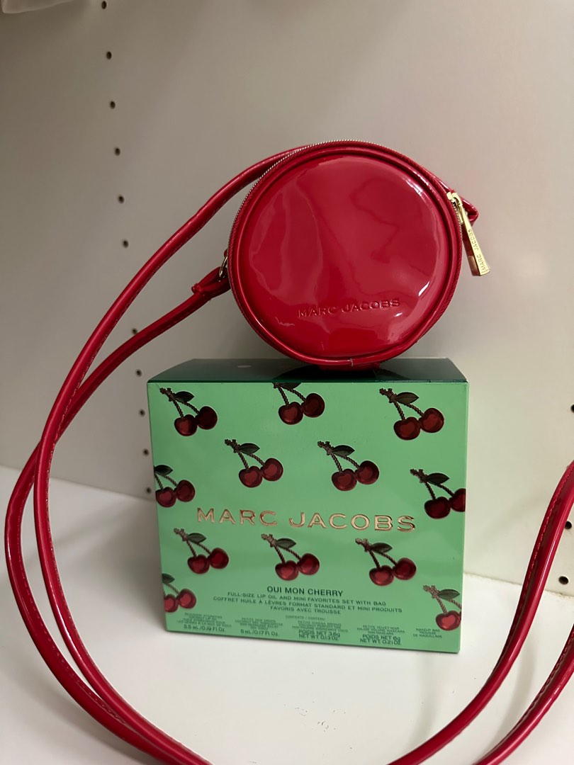Marc Jacobs Red Mini Crossbody Bag, Women's Fashion, Bags & Wallets ...
