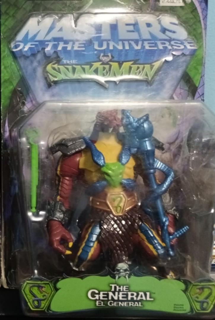Masters of the Universe vs the Snakemen The General Rattlor MOTU ...