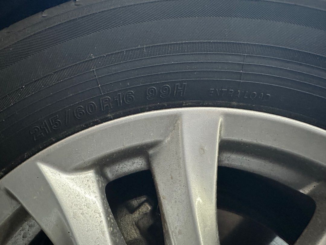 Mazda 3 Stock Mags 16” with almost new Tires (215/60/16) on Carousell