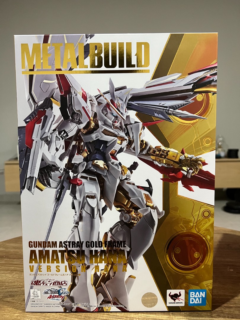 METAL BUILD GUNDAM ASTRAY GOLD FRAME AMATSU HANA Version Hana, Hobbies ...