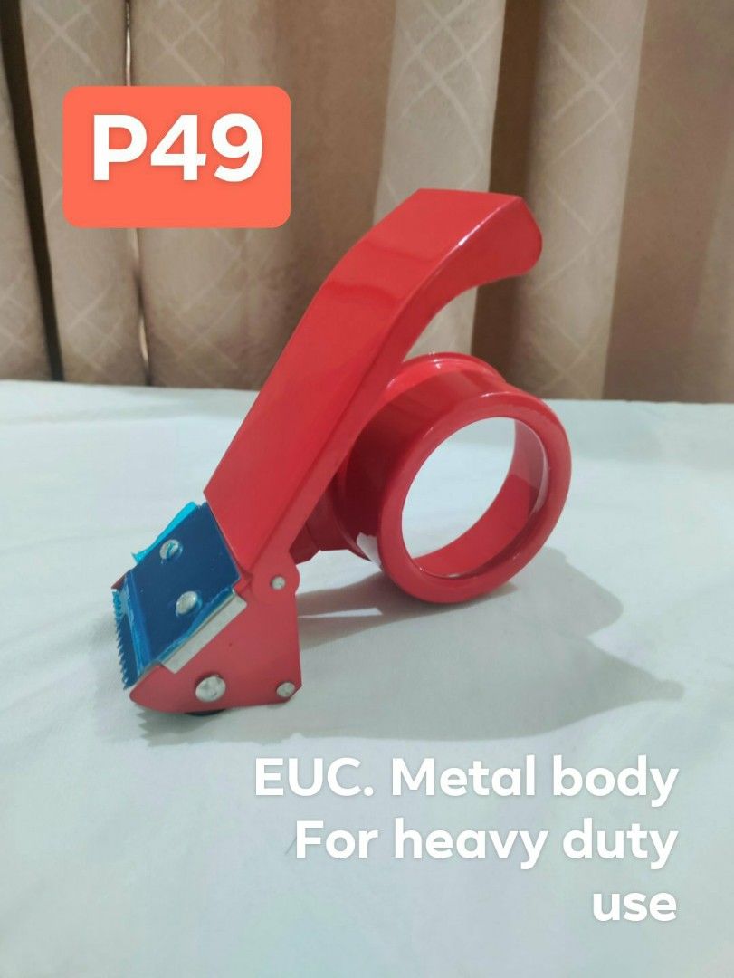 Metal Packaging Tape Dispenser on Carousell