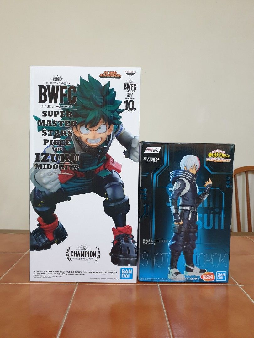 MHA - Todoroki, Midoriya - Ichibansho (Ichiban Kuji World Heroes Mission) - Banpresto World ...