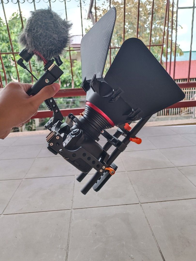 Mirrorless Camera Lumix G7K With Cinema Rig Set, Photography, Cameras ...