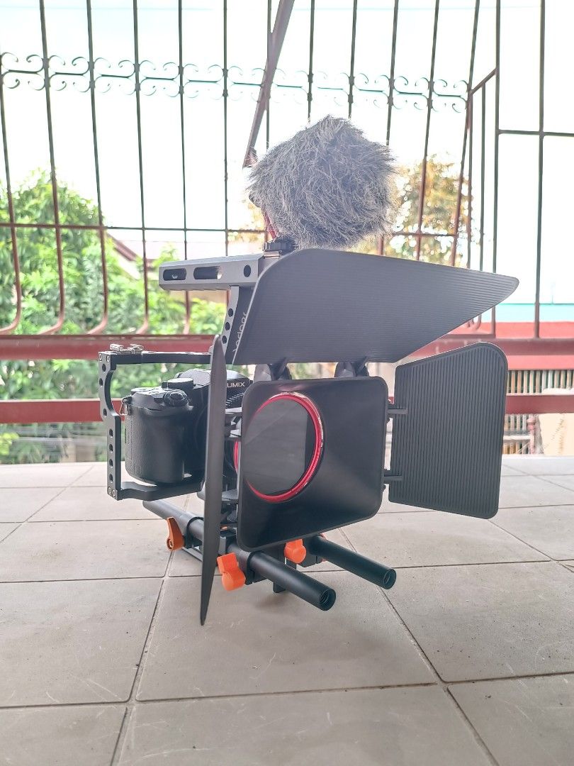 Mirrorless Camera Lumix G7K With Cinema Rig Set, Photography, Cameras ...