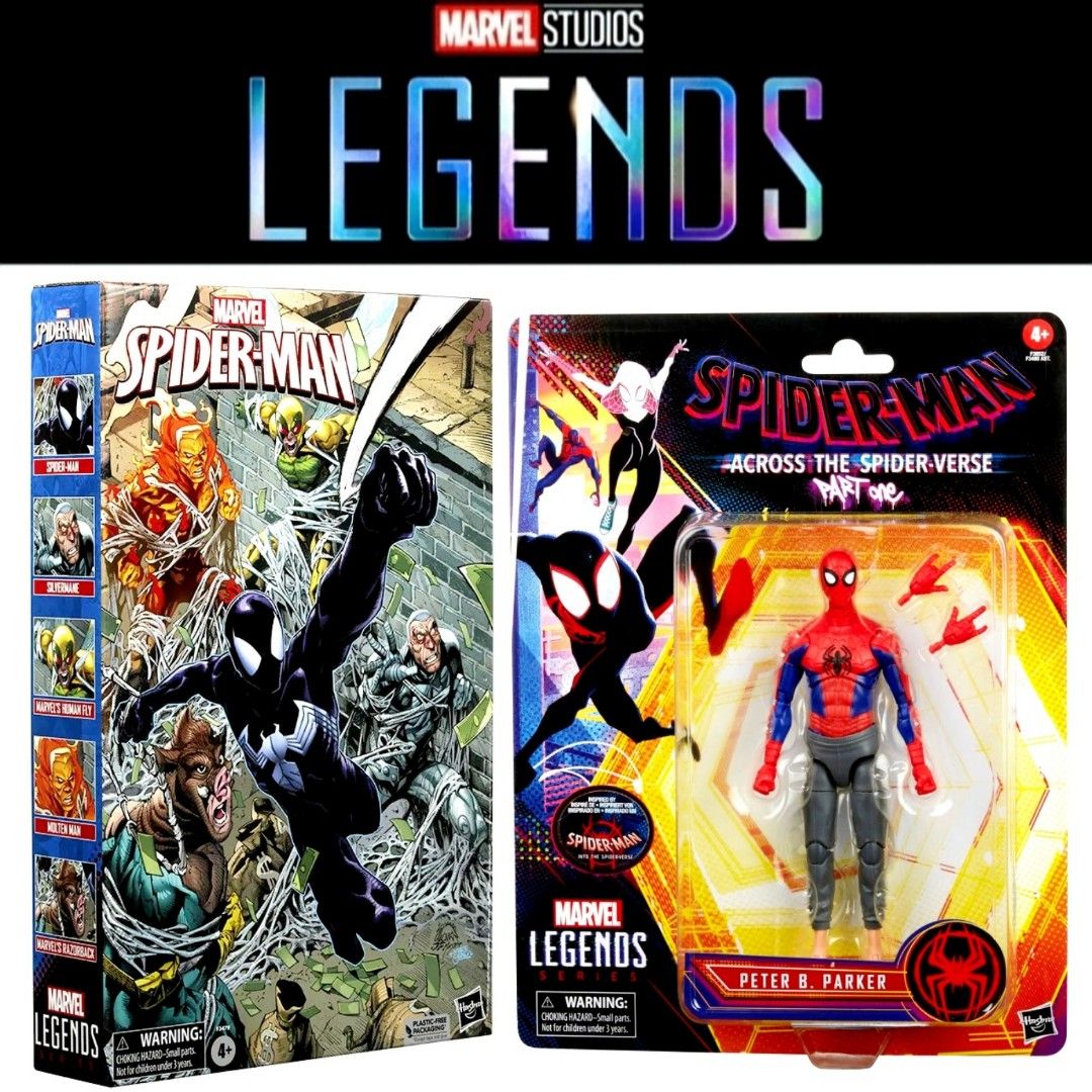MISB Marvel Legends Spider-Man Across The Spiderverse Part One 6" Peter ...