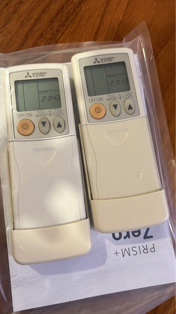 Mitsubishi air con controller, TV & Home Appliances, Air Conditioners ...