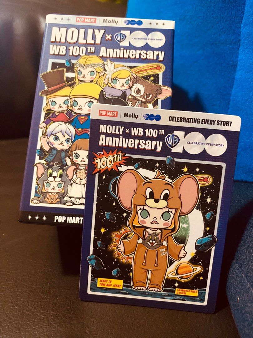 MOLLY x WB 100th Anniversary ~ Jerry in Tom & Jerry, 興趣及遊戲, 玩具 & 遊戲類 - Carousell