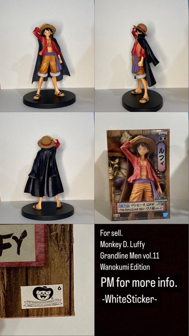 Monkey D. Luffy DXF, Hobbies & Toys, Toys & Games on Carousell