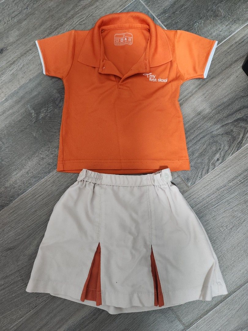 My First Skool uniform x 4 sets (Girls), Babies & Kids, Babies & Kids ...