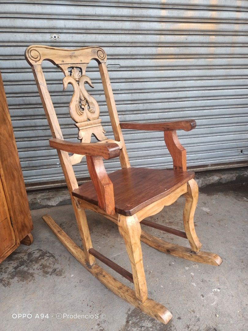 Narra Rocking Chair on Carousell