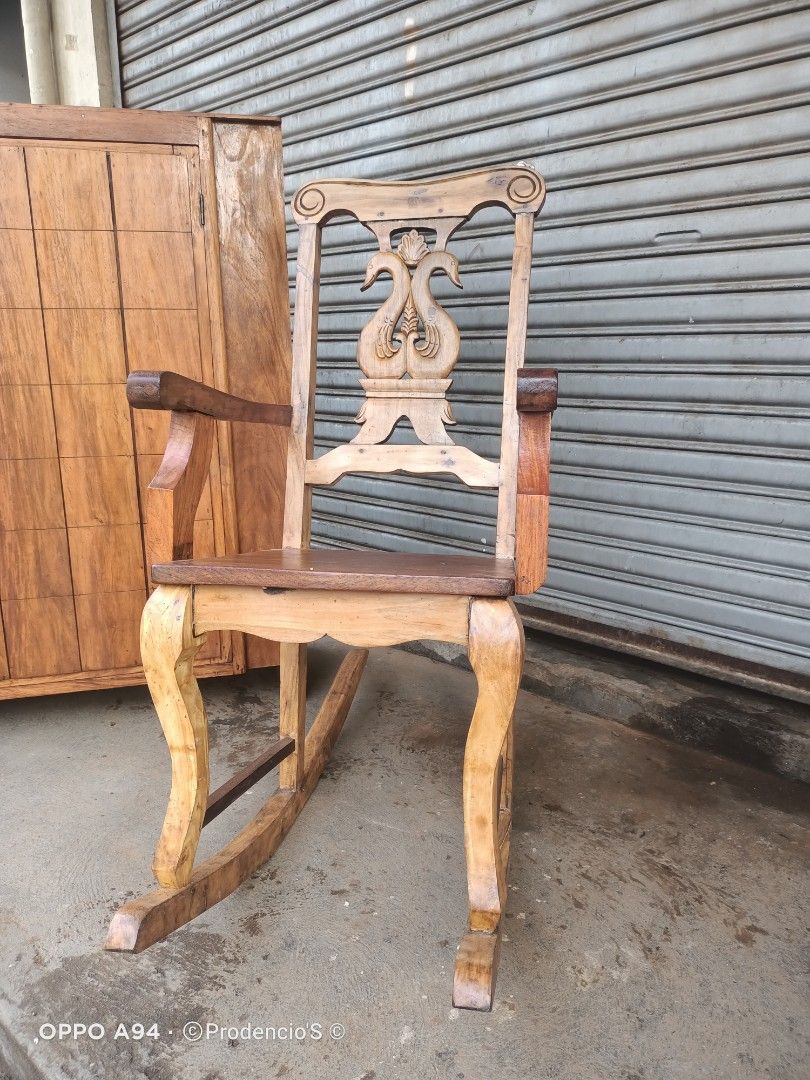 Narra Rocking Chair on Carousell