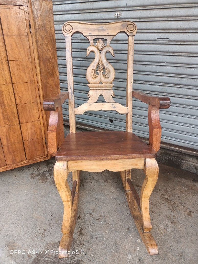 Narra Rocking Chair on Carousell