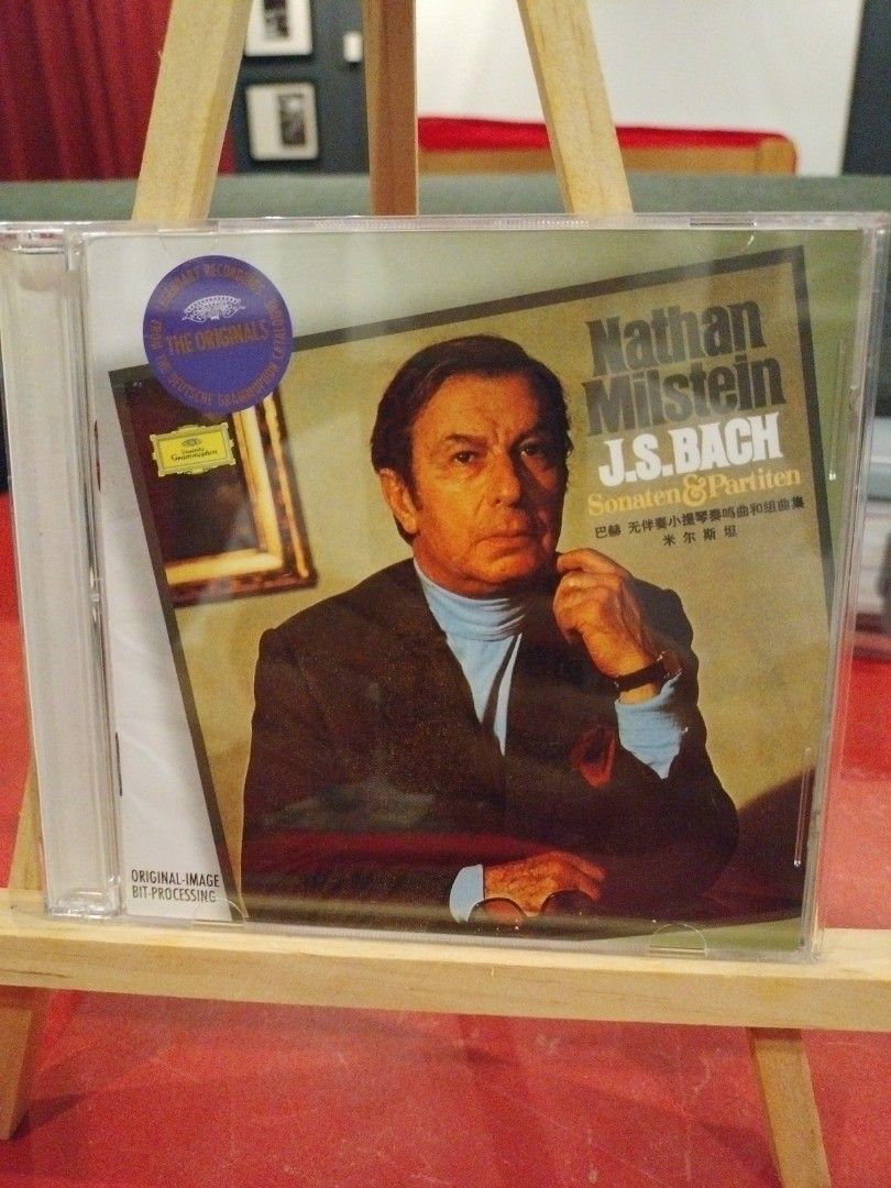 Nathan Milstein Plays J.S.Bach Complete Sonatas & Partitas for Solo ...