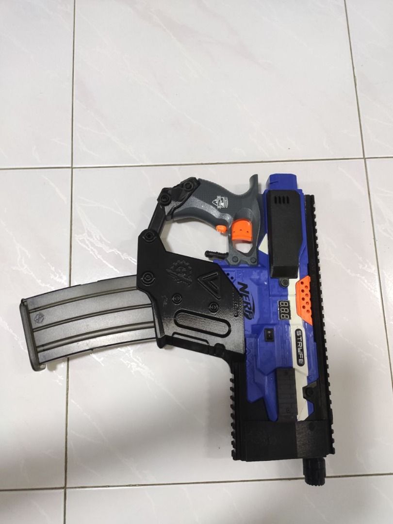 Nerf Modded Stryfe + Kriss Vector Kit, Hobbies & Toys, Toys & Games on ...