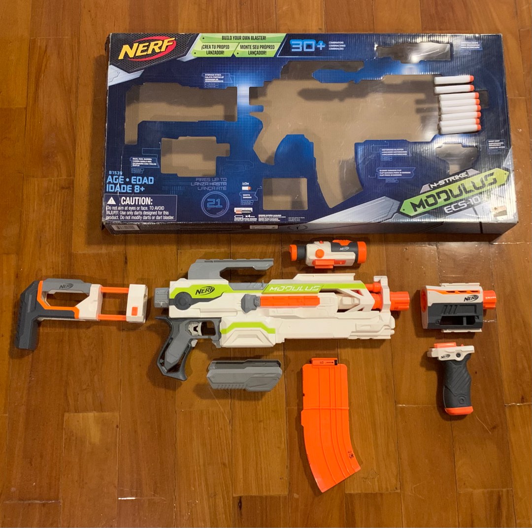 Nerf N-Strike Modulus ECS-10, Hobbies & Toys, Toys & Games on Carousell