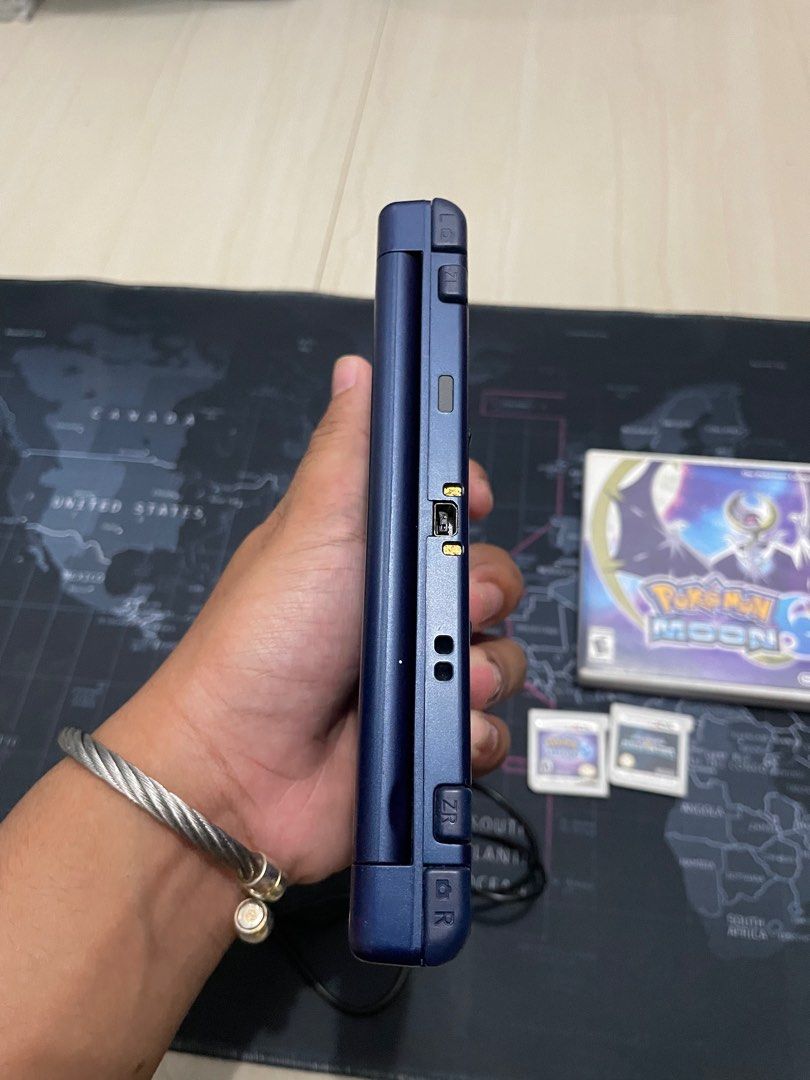 New Nintendo 3DS XL Metallic Blue on Carousell