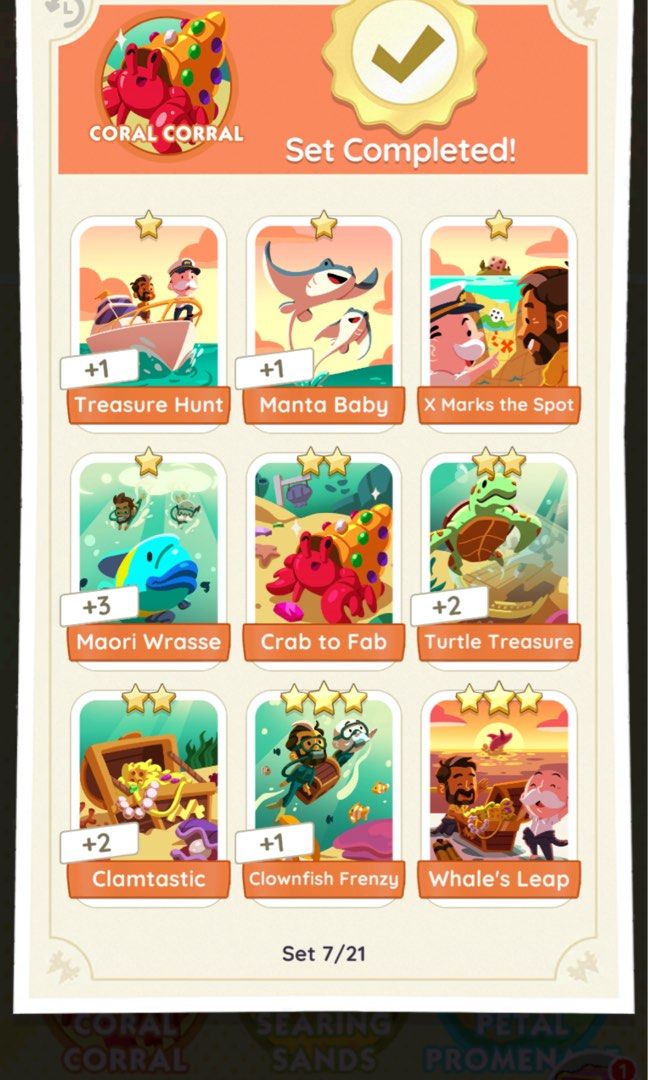 [New Season] Monopoly Go Stickers 1 star to 5 star, Video Gaming, Video ...