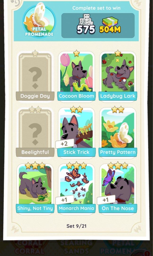 [New Season] Monopoly Go Stickers 1 star to 5 star, Video Gaming, Video ...