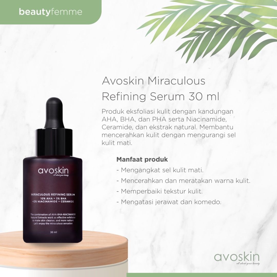 NEW Avoskin Refining Serum Avoskin Miraculous Refining Serum | ORIGINAL ...