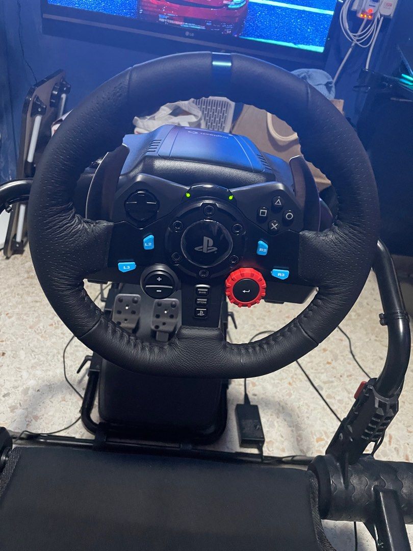 Next Level Racing Sim Chair + Logitech G29 + Shifter, Video Gaming ...