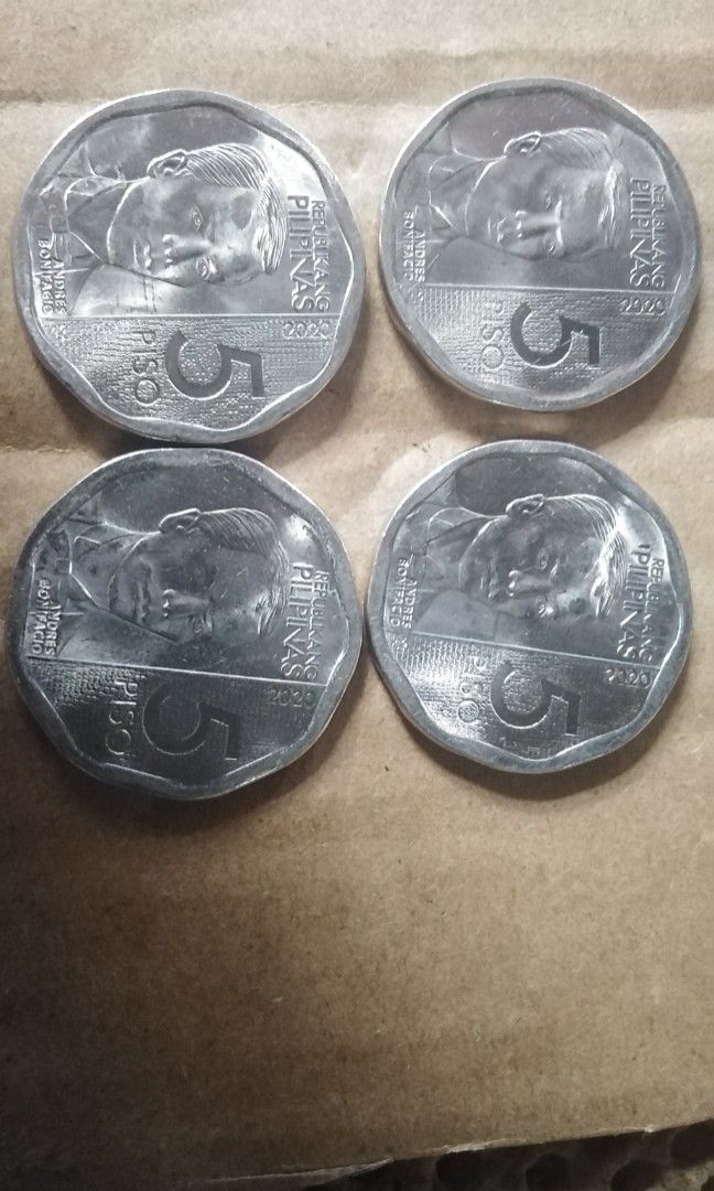 NGC nonagonal 5 peso coin on Carousell