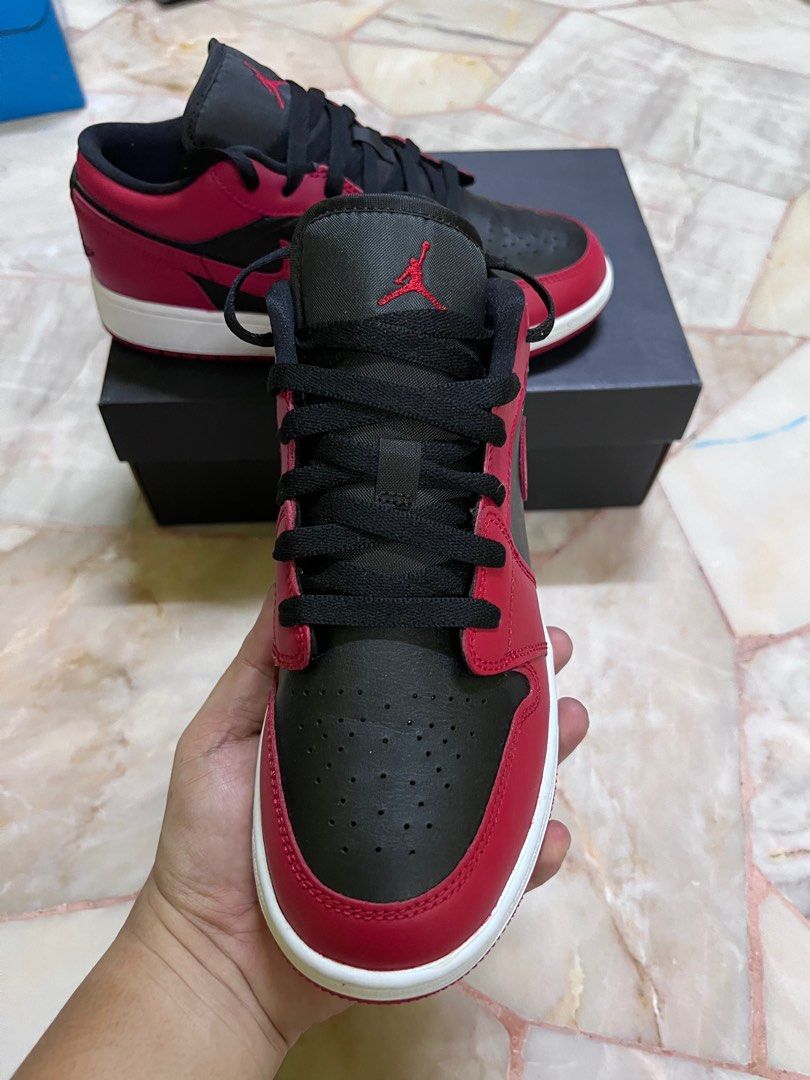 Nike Jordan Low Reverse Bred (6 UK), Men's Fashion, Footwear, Sneakers ...