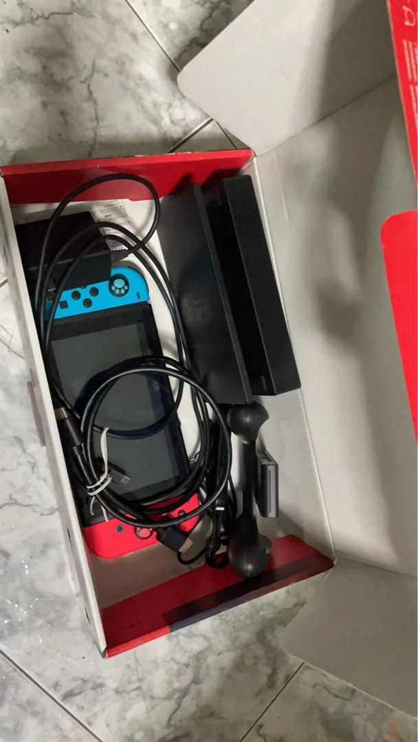 Nintendo Switch Gen 2 full set included game Super Mario Odyssey, China ...