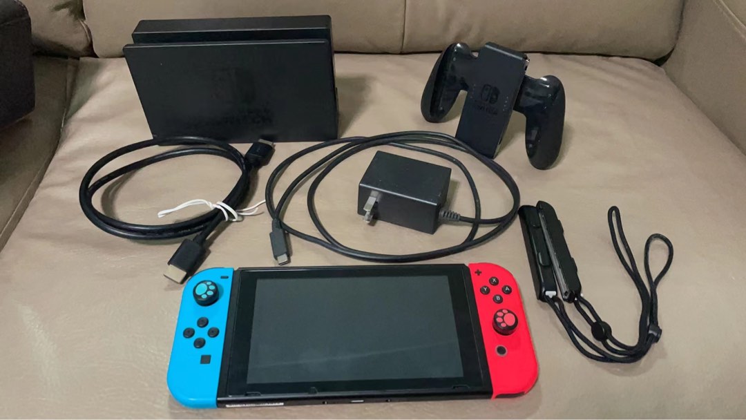 Nintendo Switch Gen 2 full set included game Super Mario Odyssey, China ...