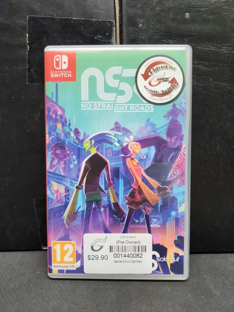 Nintendo Switch NSR No Straight Roads (Used Game), Video Gaming, Video ...