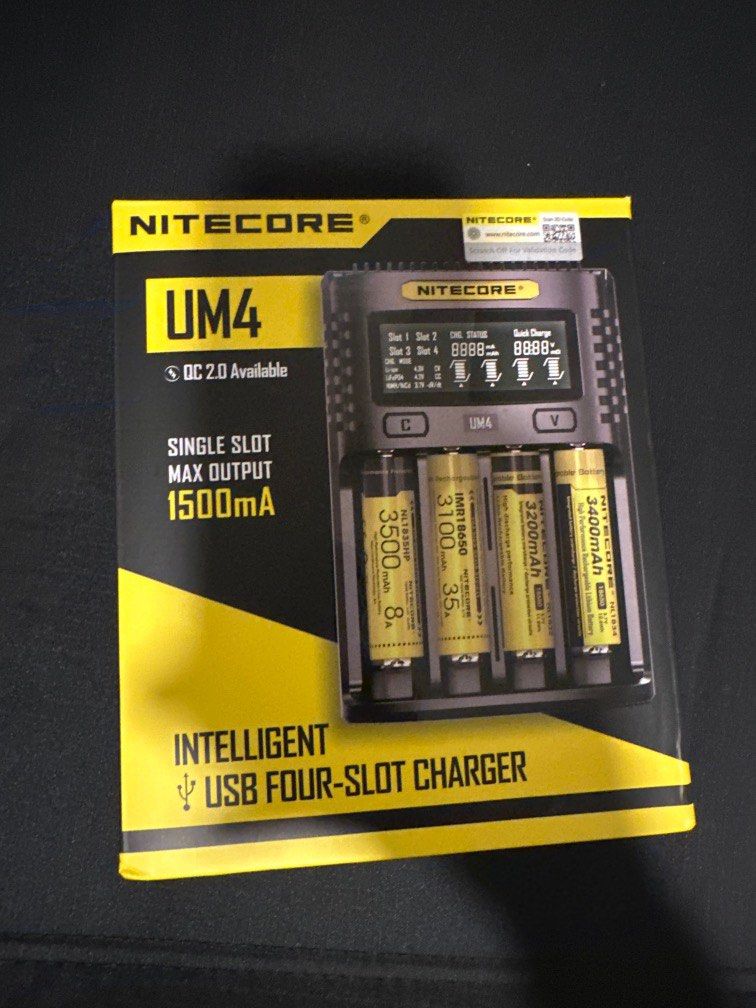 Nitecore UM4, Photography, Photography Accessories, Batteries ...