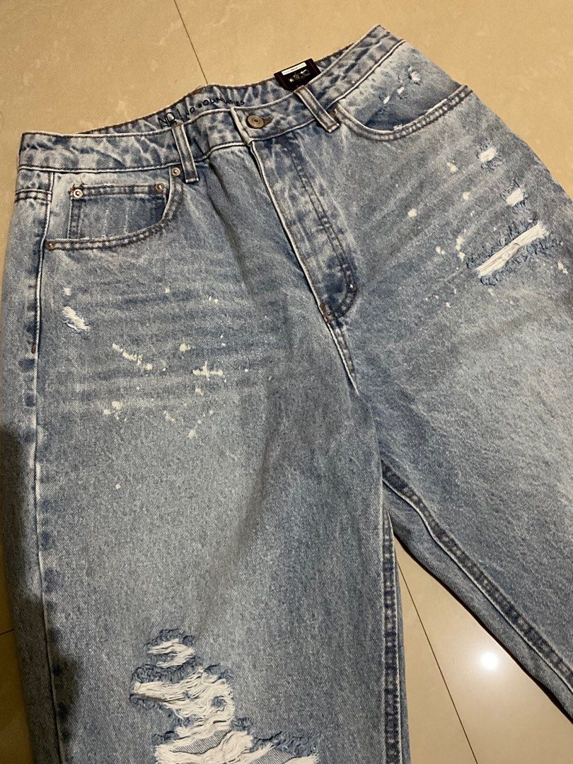 No Boundaries Super High Rise Relaxed Fit 90s Ripped Jeans (Size 13) on ...