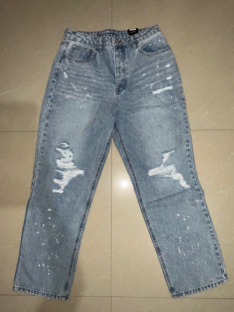 No Boundaries Super High Rise Relaxed Fit 90s Ripped Jeans (Size 13) on ...