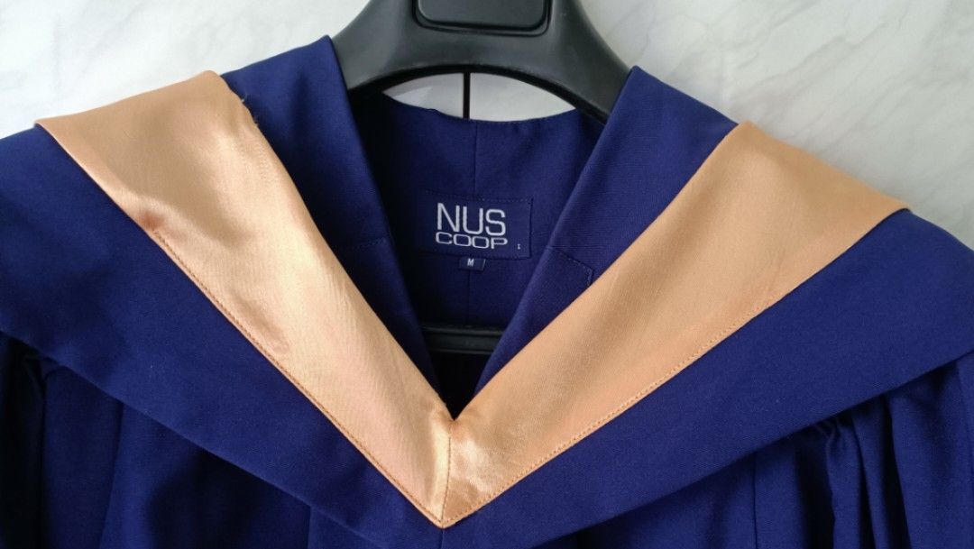 NUS FASS Graduation Gown, Women's Fashion, Dresses & Sets, Evening ...