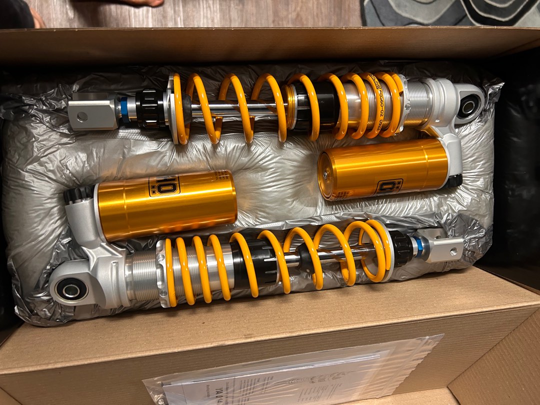 Ohlins YA014 shock absorber for Xmax 250/300, Motorcycles, Motorcycle ...