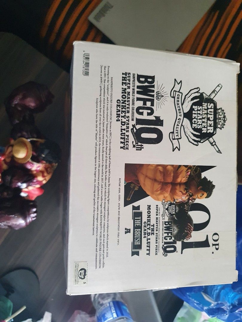 One Piece BWFC - Gear 4 Monkey d luffy Snake Man, Hobbies & Toys, Toys & Games on Carousell