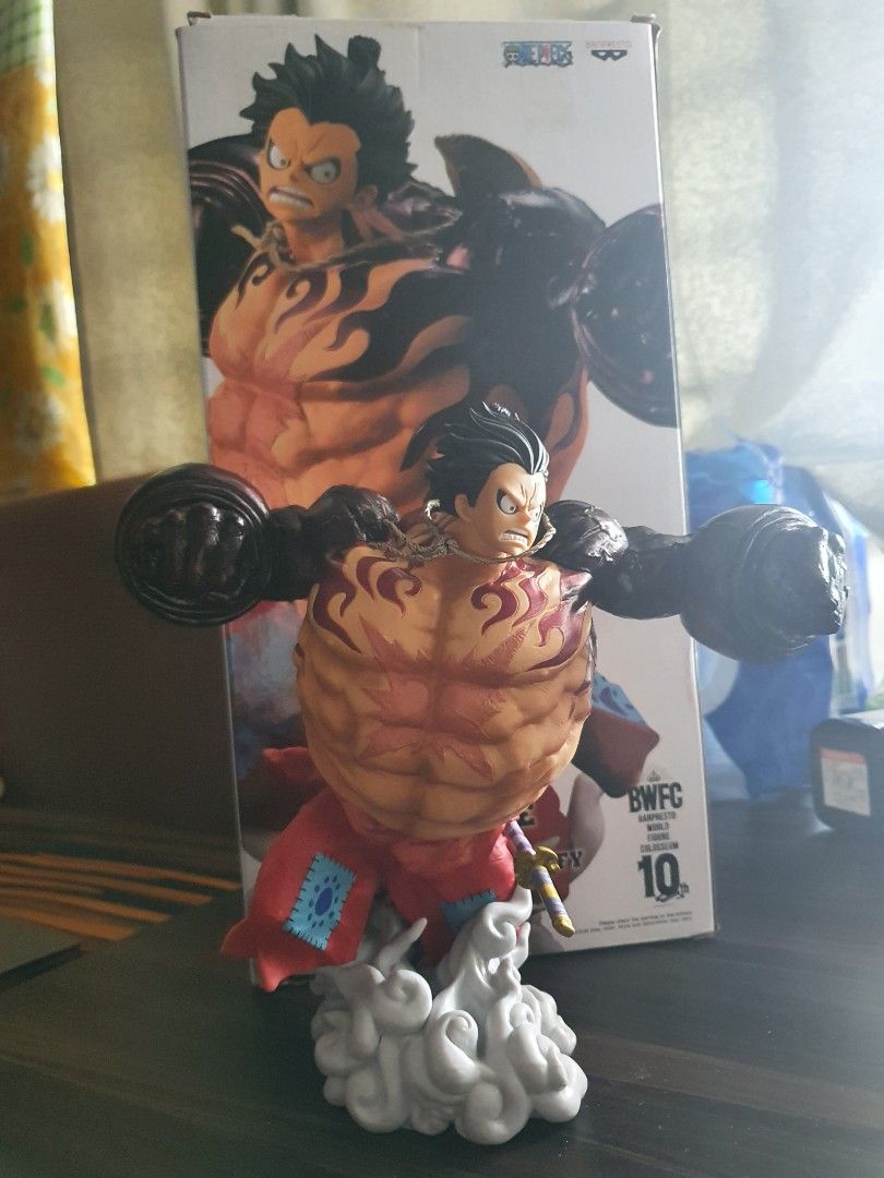 One Piece BWFC - Gear 4 Monkey d luffy Snake Man, Hobbies & Toys, Toys ...