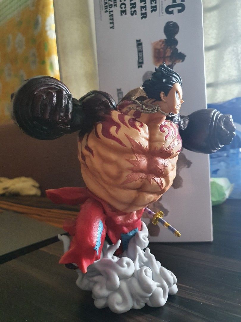 One Piece BWFC - Gear 4 Monkey d luffy Snake Man, Hobbies & Toys, Toys & Games on Carousell
