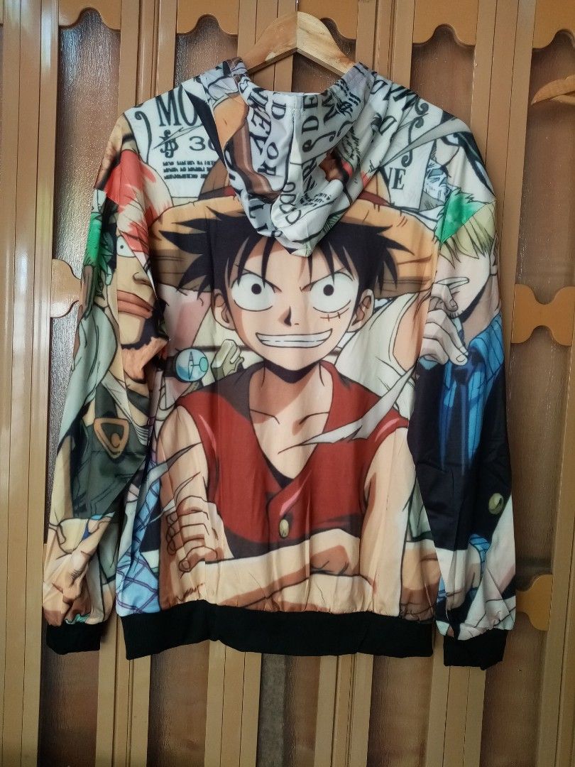 ONE PIECE ANIME CHARACTER JACKET HOODIE, Women's Fashion, Coats ...