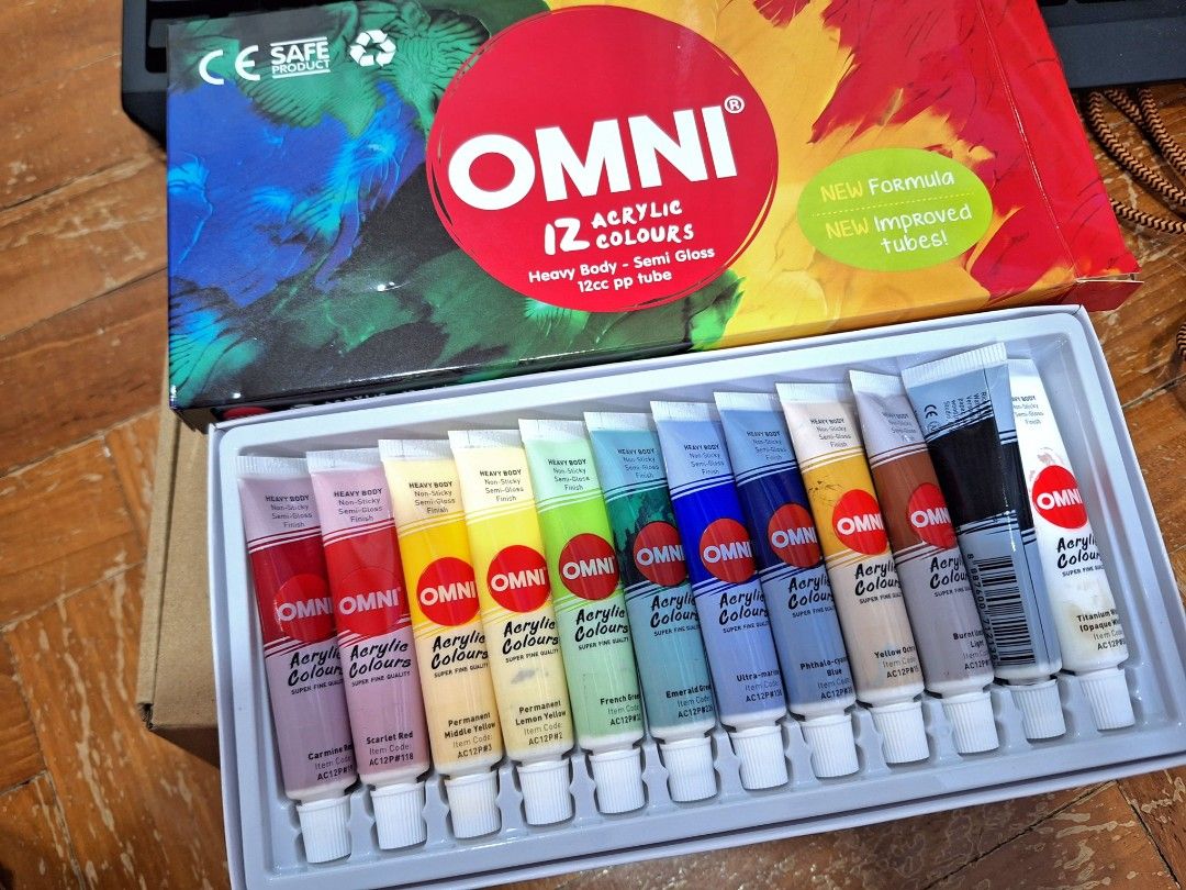 ONNI acrylics colors, Hobbies & Toys, Stationery & Craft, Art & Prints ...