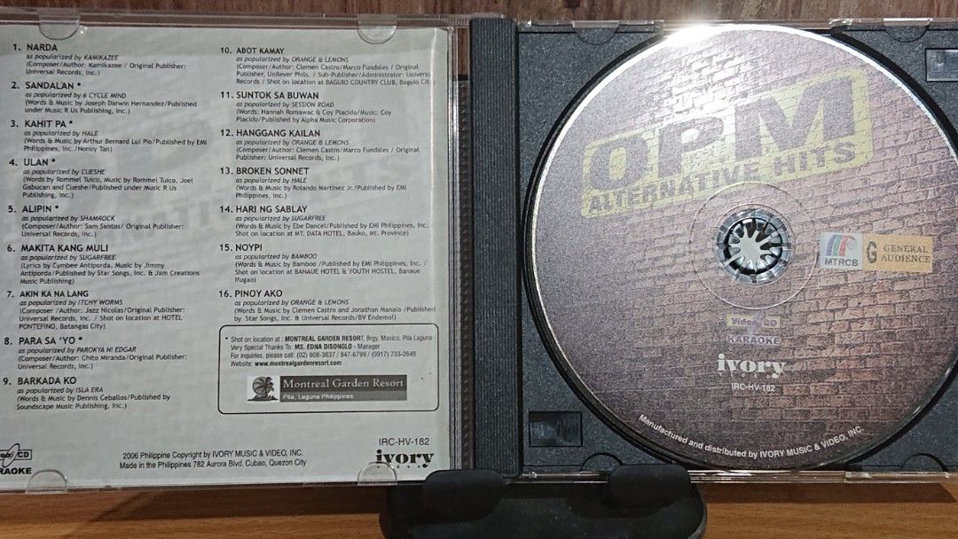 Opm Vcd Videoke on Carousell