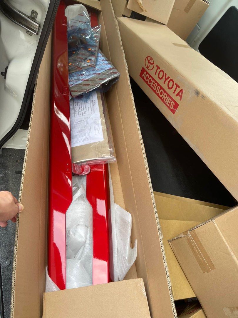 Orig GR Kits for Toyota Raize color RED on Carousell