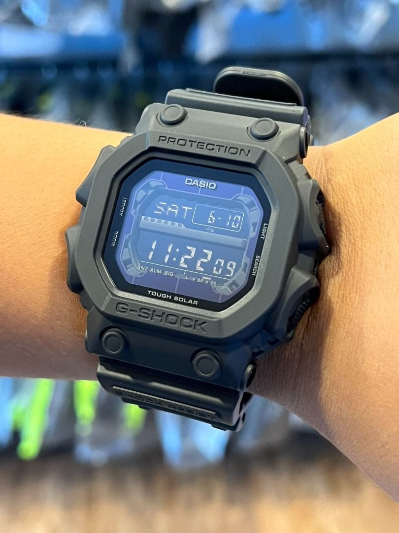 ORIGINAL G-SHOCK King of G Digital Tough Solar Black Resin Band Men's ...