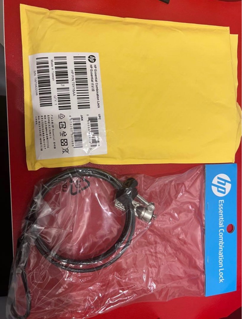 Original HP Kensington lock, Computers & Tech, Parts & Accessories ...