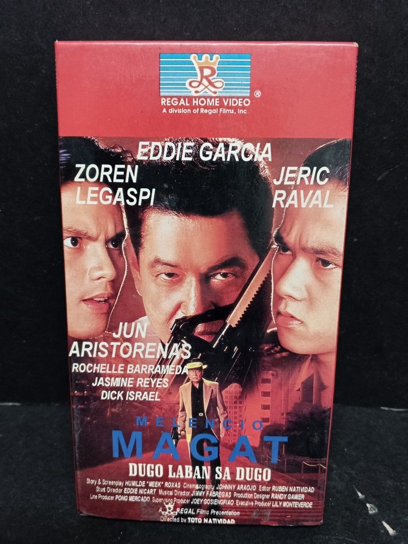 Original VHS tapes: Malencio Magat, Eddie Garcia, Jeric Raval, Zoren ...