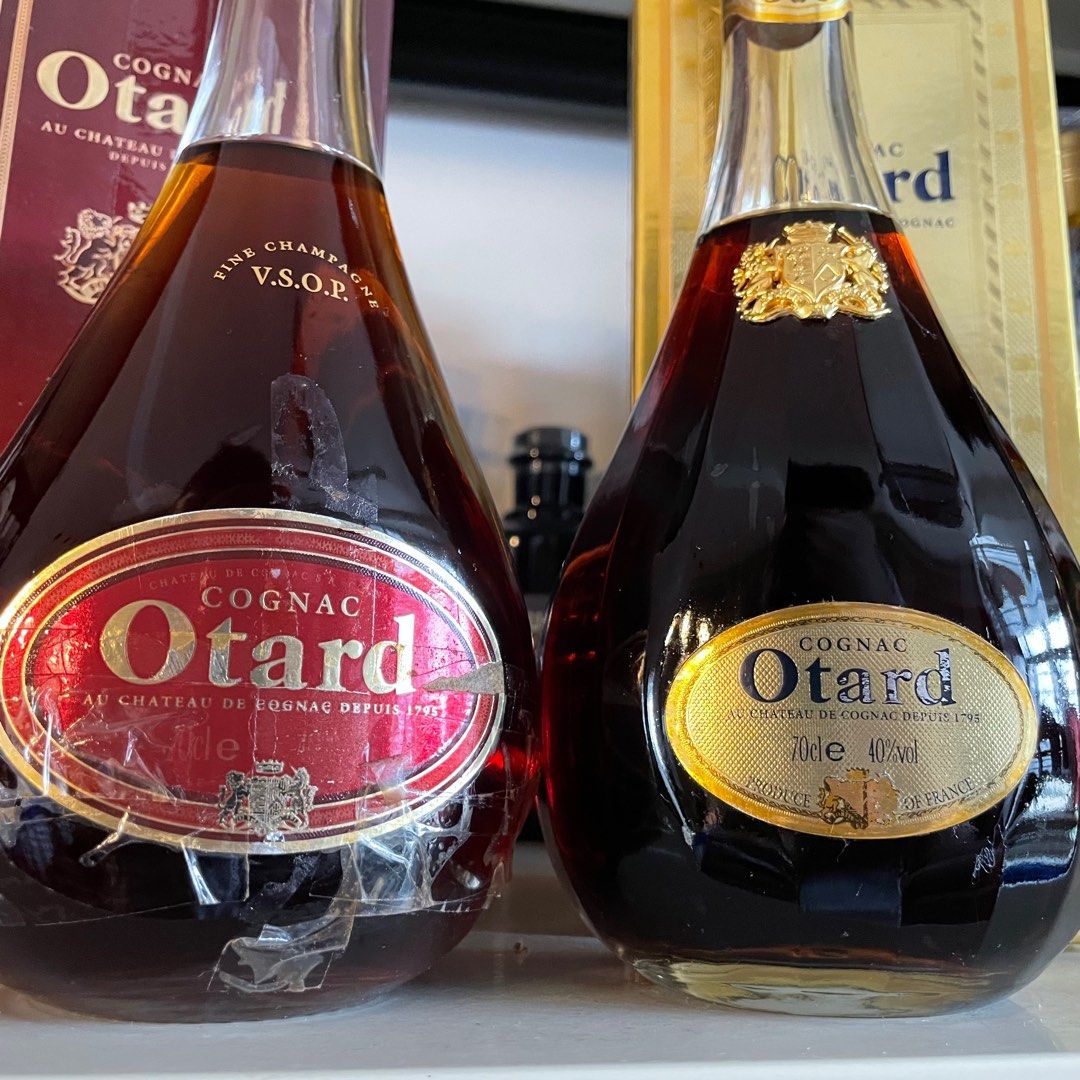 Otard XO & VSOP vintage Cognac Gold w box 700ml, Food & Drinks, Beverages on Carousell