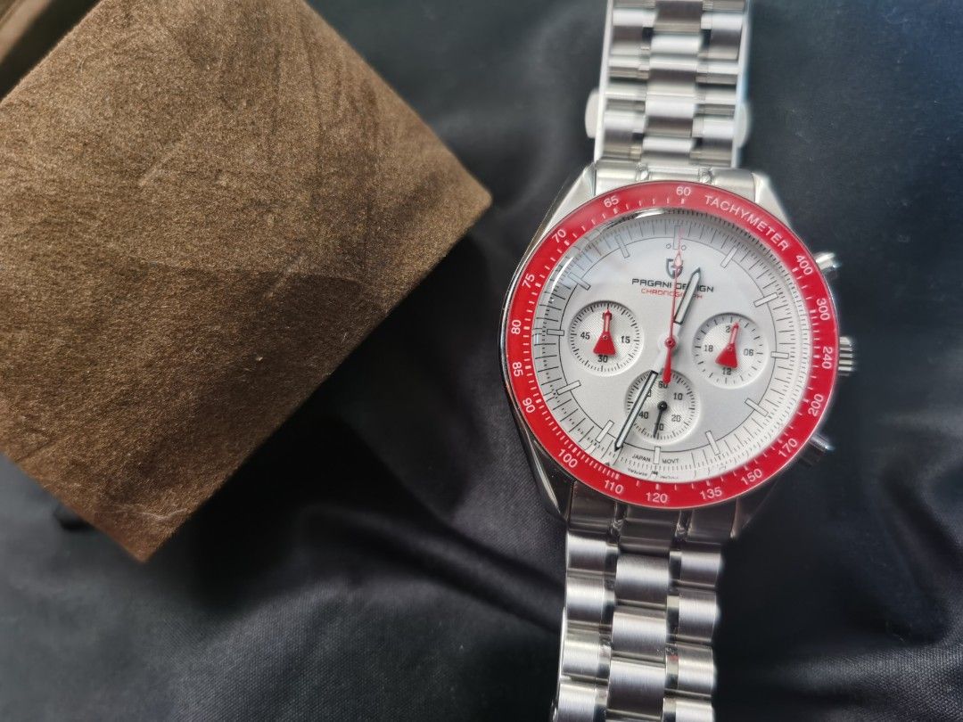 Pagani Design Moonswatch PD1701 v5 Speedmaster, Luxury, Watches on ...
