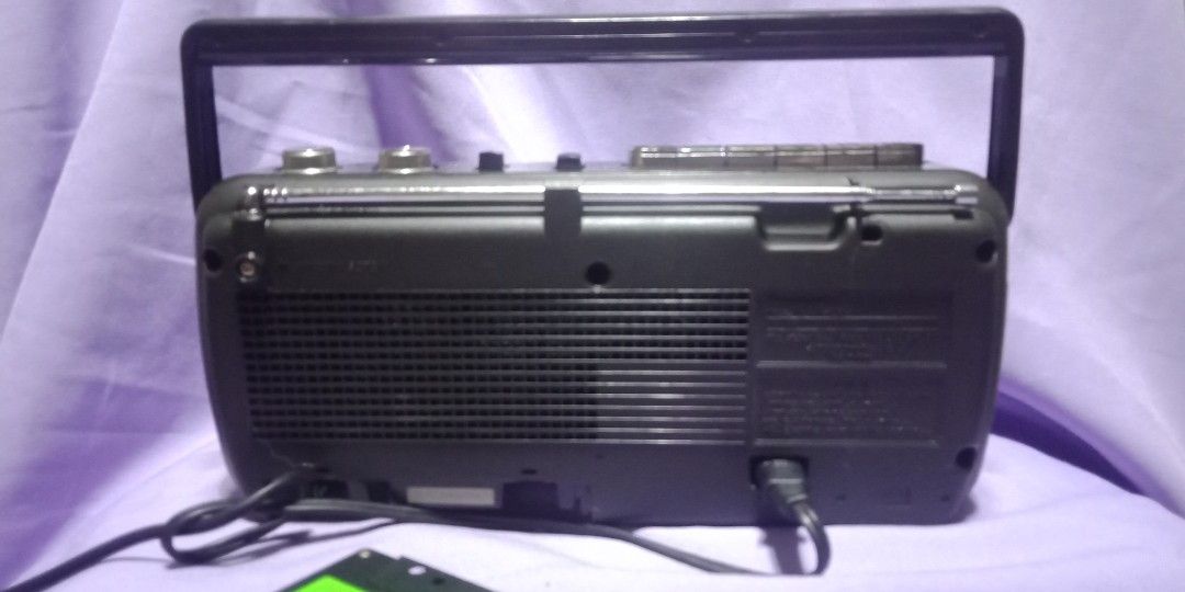 Panasonic RX-1860 Radio Cassette Recorder, Audio, Portable Music ...