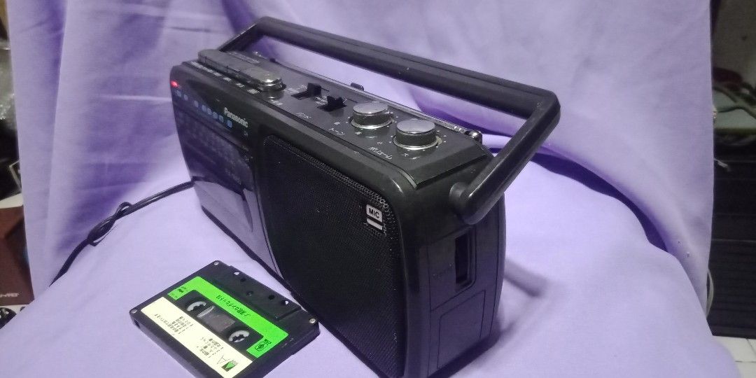 Panasonic RX-1860 Radio Cassette Recorder, Audio, Portable Music ...