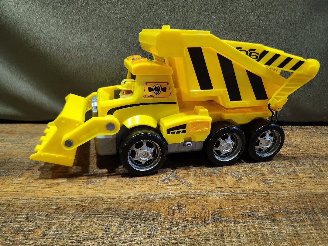 Paw Patrol - Rubble truck, Hobbies & Toys, Toys & Games on Carousell