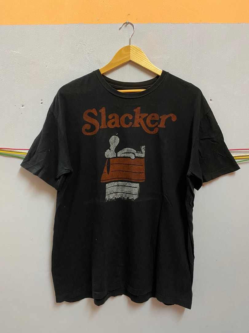 PEANUTS Slacker, Men's Fashion, Tops & Sets, Tshirts & Polo Shirts on ...